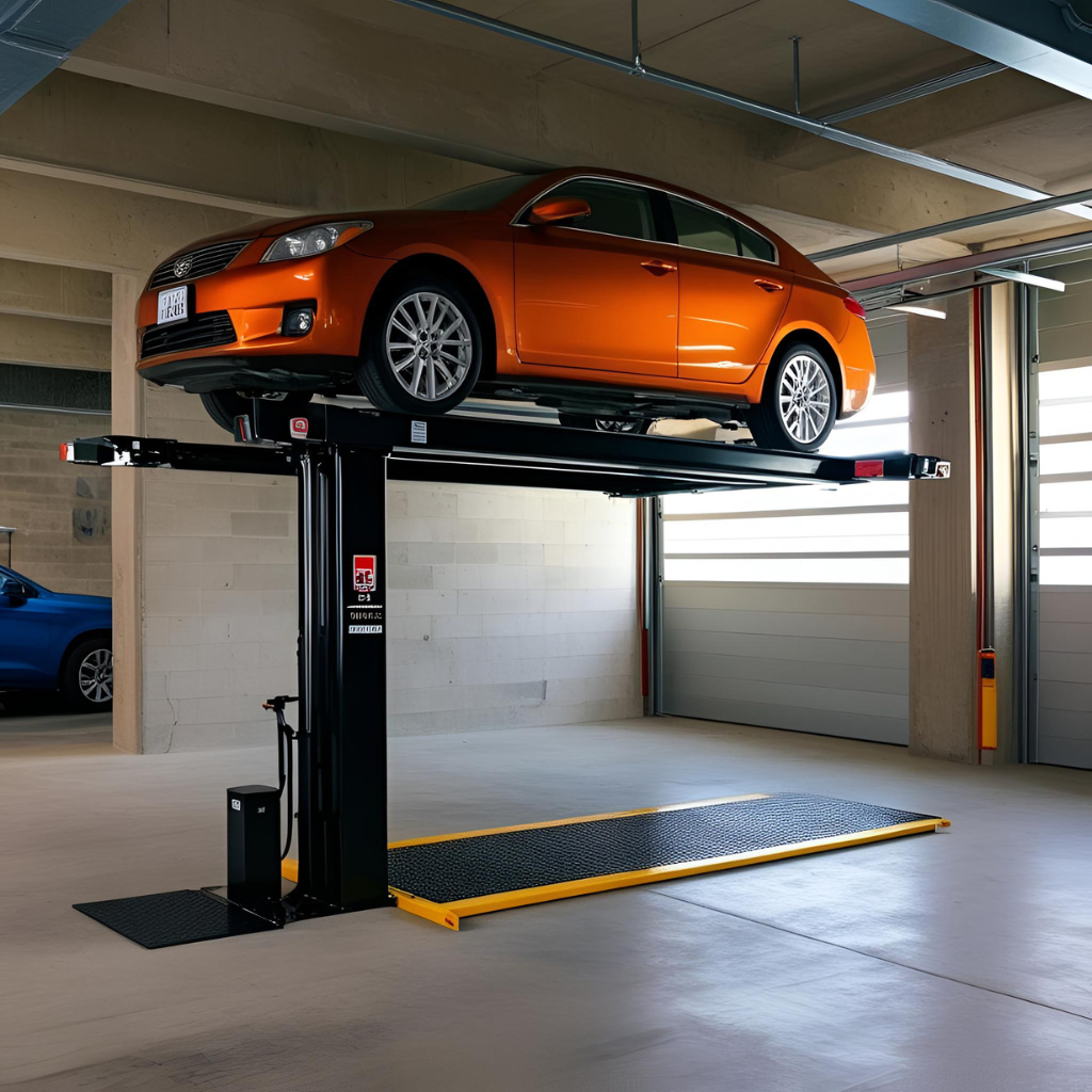¿Cómo instalar un elevador para autos en un estacionamiento? — Sube ...